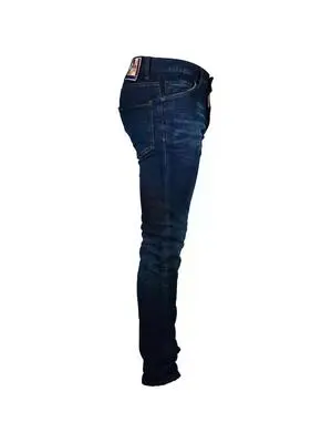 Dsquared2 Cool Guy Faded-effect Logo-patch Jeans - Blue