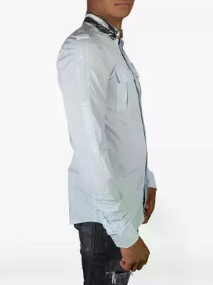 Balmain Denim Collar Shirt