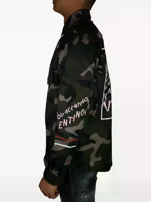 Valentino Garavani Camouflage-pattern Shirt