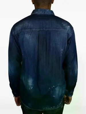 Dsquared2 Icon-print Denim Shirt