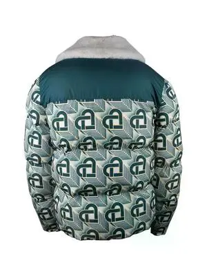 Casablanca Heart Monogram Collar Jacket