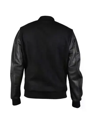 BILLIONAIRE Logo Embroidered Bomber Jacket