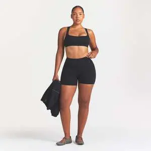 SKIMS 5" Biker Short - Obsidian