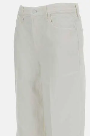 MOTHER The Rabbit Hole Ankle Jeans - Bianco