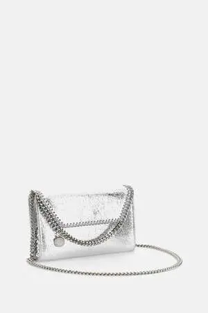 Stella McCartney Falabella Wallet Crossbody Bag - Argento