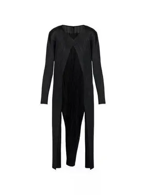 Issey Miyake Pleated Cardigan