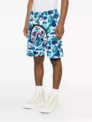 A BATHING APE Shark Abc Camo Shorts
