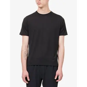 Vuori Current Tech Stretch-woven T-shirt - Black