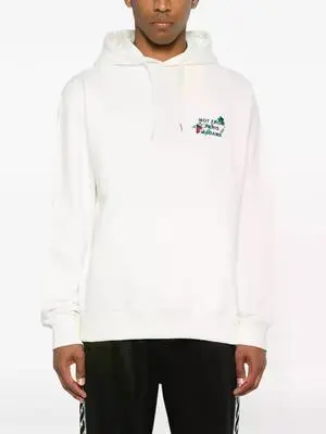 Drole De Monsieur Embroidered Hoodie