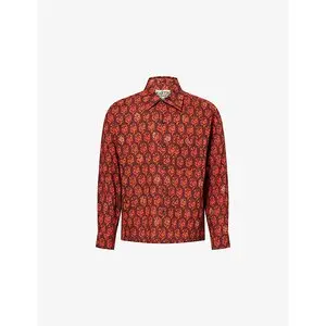 KARTIK RESEARCH Patterned Box Cotton Shirt