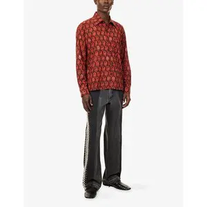 KARTIK RESEARCH Patterned Box Cotton Shirt