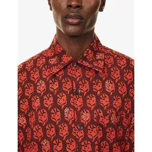 KARTIK RESEARCH Patterned Box Cotton Shirt