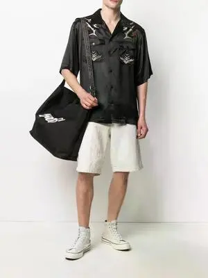 DIESEL® Panelled Denim Shorts