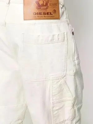 DIESEL® Panelled Denim Shorts