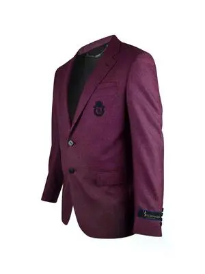 BILLIONAIRE Logo-embroidered Blazer