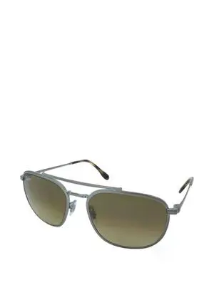Ray-ban Double-bridge Square-frame Sunglasses - Grey