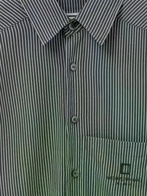 WOOYOUNGMI Striped-pattern Logo-detail Shirt