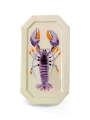 CU I SEEYOU Lobster-print Platters