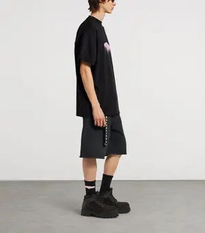 Balenciaga Wet Brush Oversized T-shirt - Black