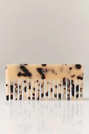 Anthropologie Silkie Everyday Comb Acetate Detangler - Tortoiseshell