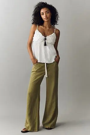 PILCRO Relaxed Flare Pants