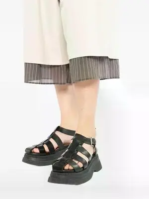 Y’s Layered Pinstripe Shorts
