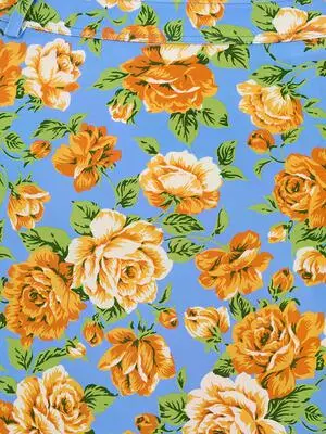 Rabanne Floral-print Ruffled Skirt