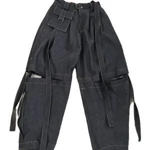 ZASTASTUDIO Fragment Cargo Denim Pant