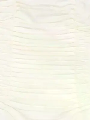 MARYAN MEHLHORN Ruched Detail Swimsuit - Neutrals