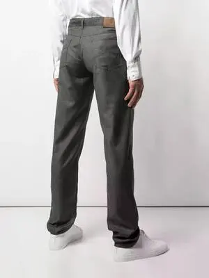 Brunello Cucinelli Wool Straight-leg Trousers