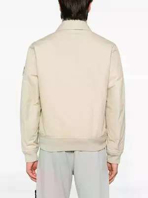 Stone Island Beige Cotton Padded Jacket
