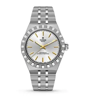 TUDOR Royal Stainless Steel Watch With Dial - Silver
