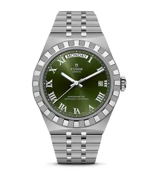 TUDOR Royal Stainless Steel Watch With Dial - Green