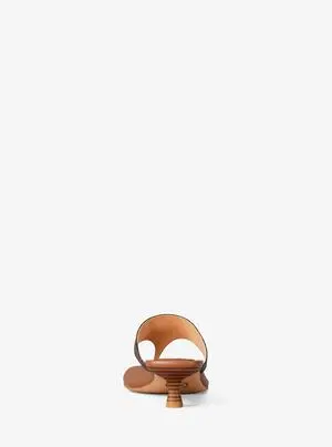 Michael Kors Anneka Logo Thong Sandal