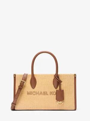 Michael Kors Mirella Medium Woven Satchel