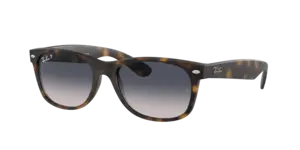 Ray-ban New Wayfarer Classic Sunglasses - Blue Polarized