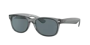 Ray-ban New Wayfarer Classic Sunglasses - Dark Blue Polarized