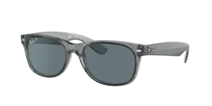 Ray-ban New Wayfarer Classic Sunglasses - Dark Blue Polarized