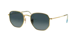 Ray-ban Hexagonal Flat Lenses Sunglasses - Blue
