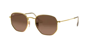 Ray-ban Ray-Ban Hexagonal Flat Lenses Sunglasses Brown