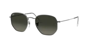 Ray-ban Ray-Ban Hexagonal Flat Lenses Sunglasses Grey Gradient