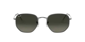 Ray-ban Sunglass Hexagonal Flat Lenses - Grey Gradient