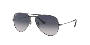 Ray-ban Aviator Gradient Sunglasses - Blue Gradient Polarized