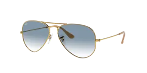 Ray-ban Aviator Gradient Sunglasses - Light Blue
