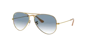 Ray-ban Ray-Ban Aviator Gradient Sunglasses Solid Color