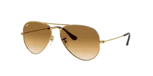 Ray-ban Ray-Ban Aviator Gradient Sunglasses Solid Color