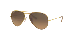 Ray-ban Ray-Ban Aviator Gradient Sunglasses Solid Color