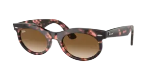 Ray-ban Wayfarer Oval Sunglasses - Blue