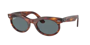 Ray-ban Wayfarer Oval Sunglasses - Blue