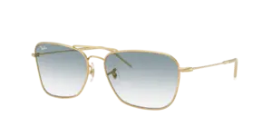 Ray-ban Caravan Reverse Sunglasses - Clear Gradient Blue